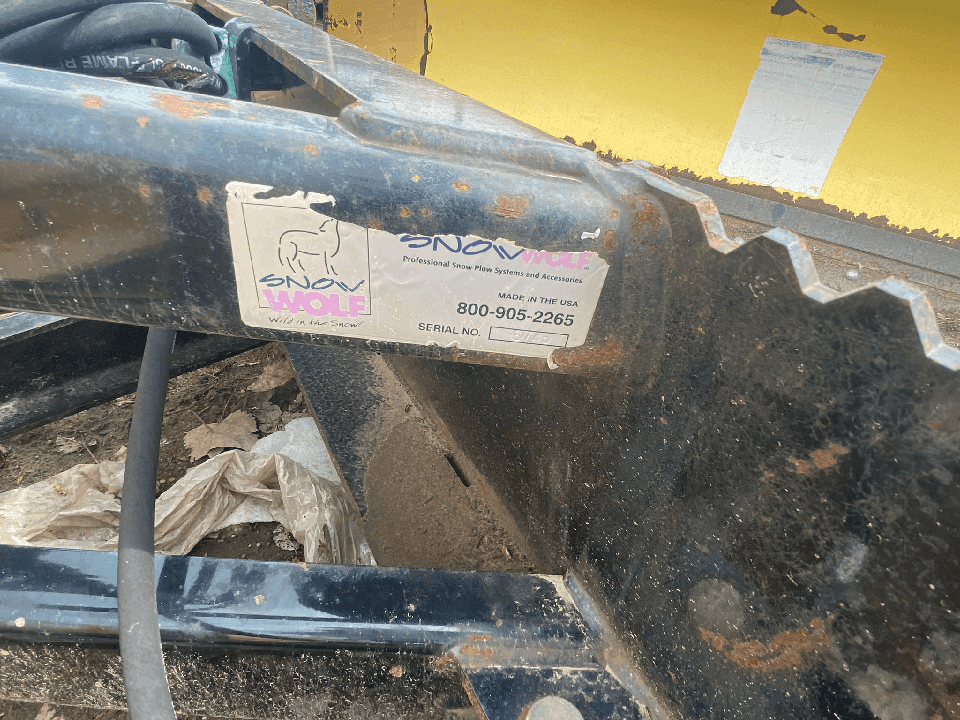 2012 Snow Wolf Ultra-96 UltraPlow Snow Blade Attachment